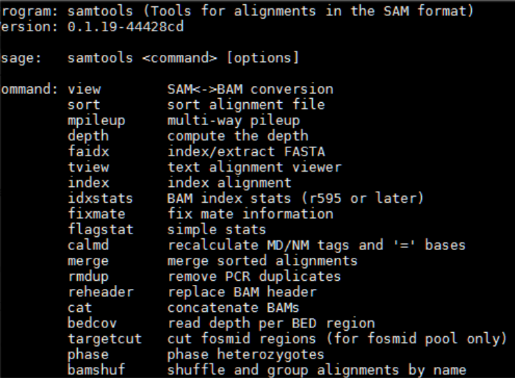 samtools 使用 – 我們的基因體時代 Our "Gene"ration